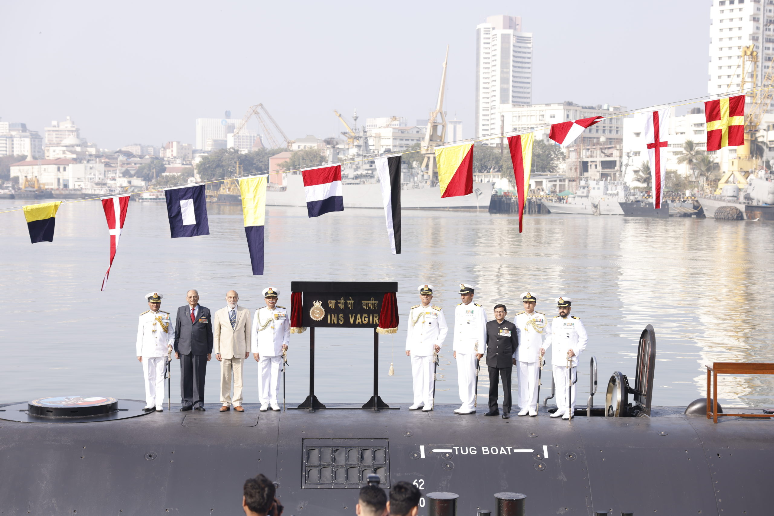 INS Vagir commissioned at Mumbai Naval Dockyard - Sailors Warriors