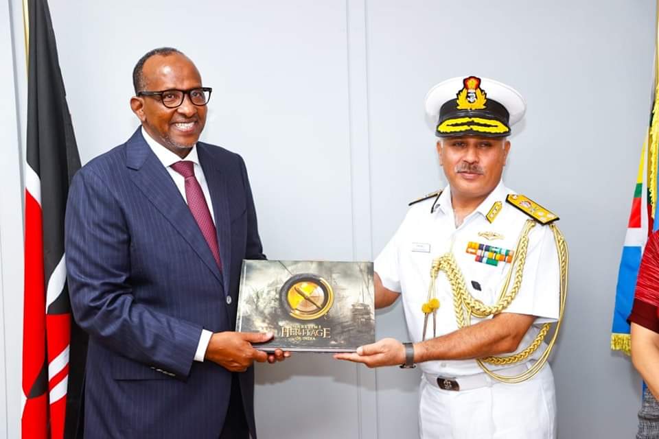 Visit of Deputy Chief of Naval Staff to Kenya - Sailors Warriors