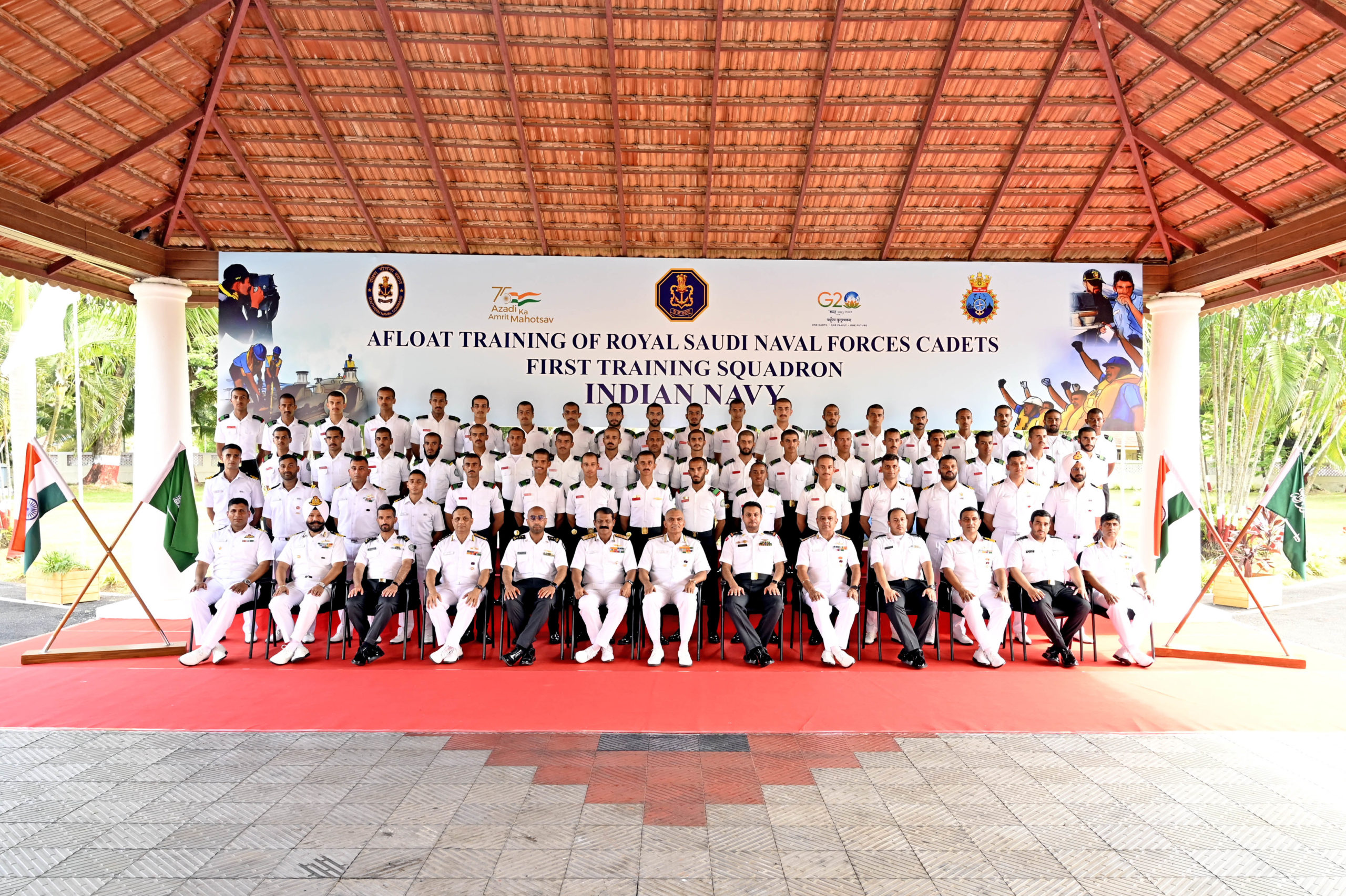 CNS Meets First Batch of RSNF Cadets in Sea Training - Sailors Warriors