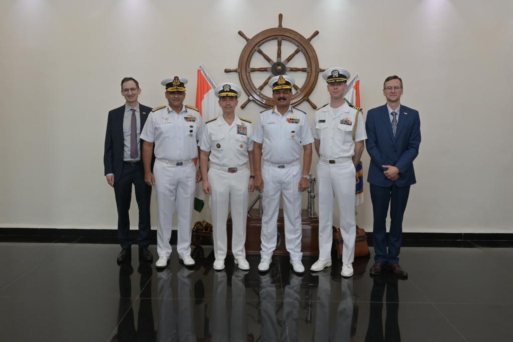 US Naval Delegation Visits Western Naval Command, Mumbai - Sailors Warriors