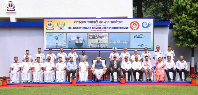 Defence Minister Inaugurates 41st ICG Commanders’ Conference - Sailors ...