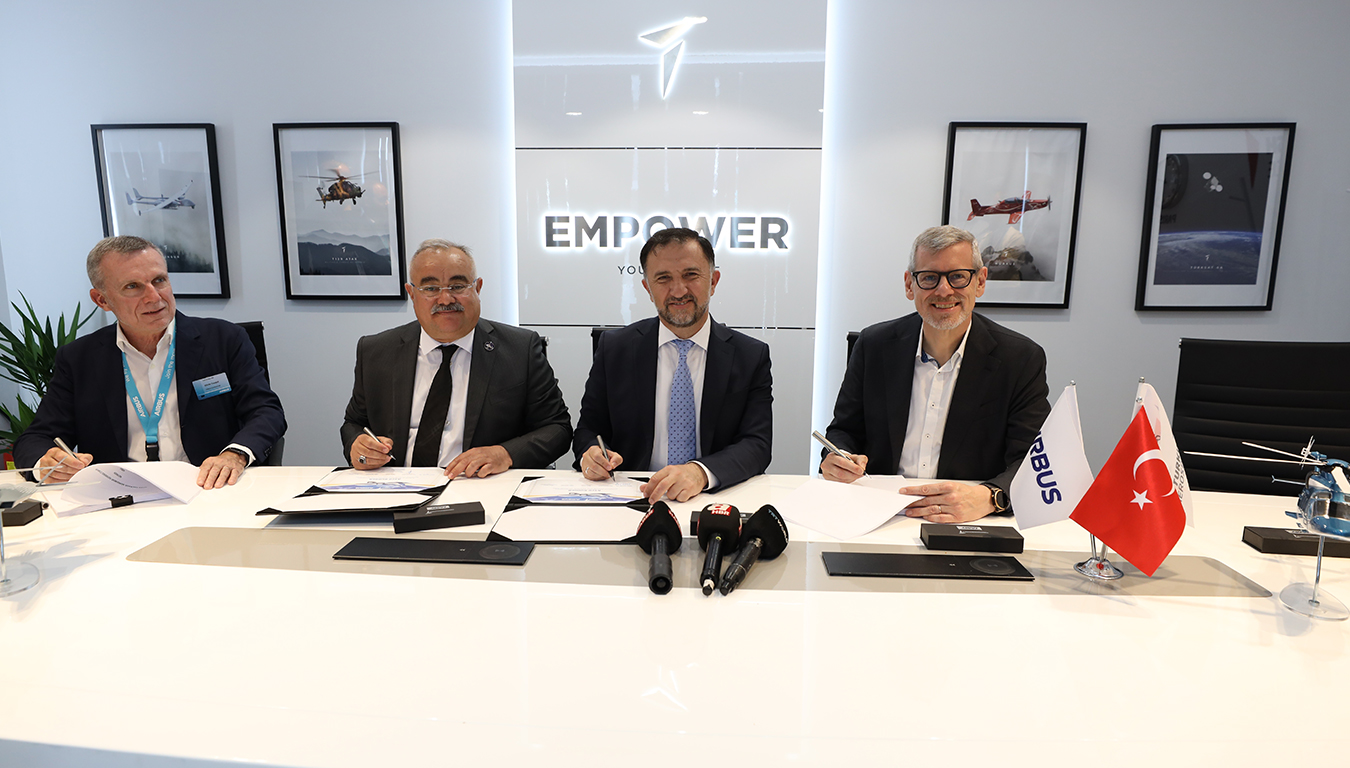 Turkish Aerospace Strengthens Ties with Airbus at Paris Airshow ...
